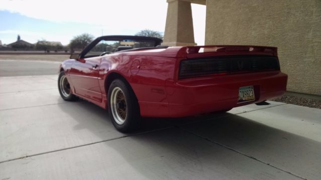 1989 trans am gta convertible - Classic Pontiac Trans Am 1989 for sale