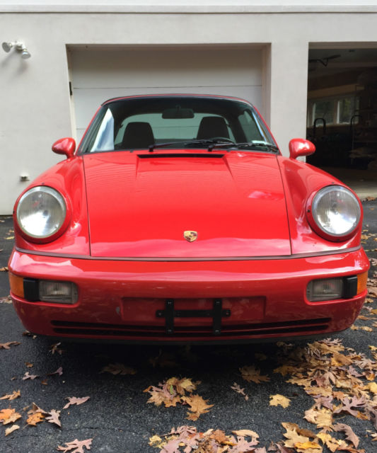 1990 911 (964) Targa Guards Red 5 speed - Classic Porsche 911 1990 for sale