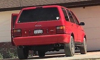 1990 La Forza with Ferrari Badges SUV - Classic Ferrari LaForza SUV ...