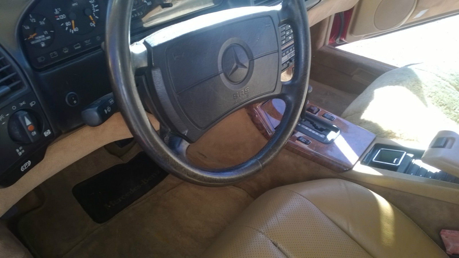 1991 Mercedes SL 500 Convertible - Classic Mercedes-Benz SL-Class 1991 ...