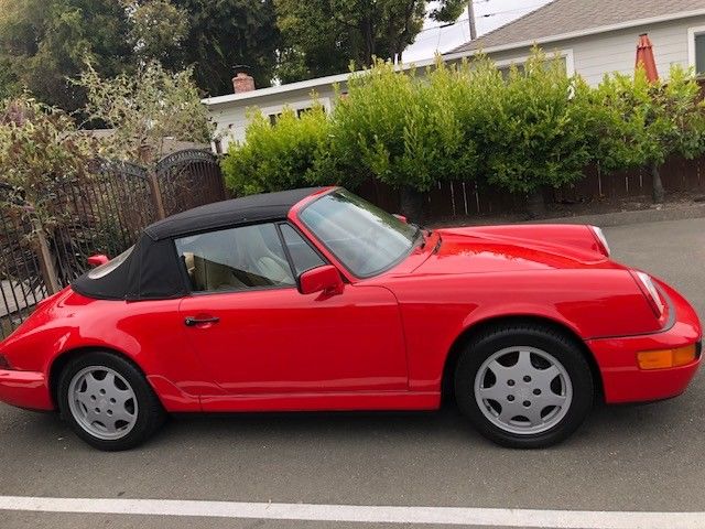 1991 porche cabriolet Carrera 4 Convertible - Classic Porsche 911 1991 ...