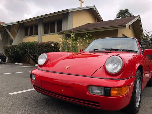 1991 porche cabriolet Carrera 4 Convertible - Classic Porsche 911 1991 ...