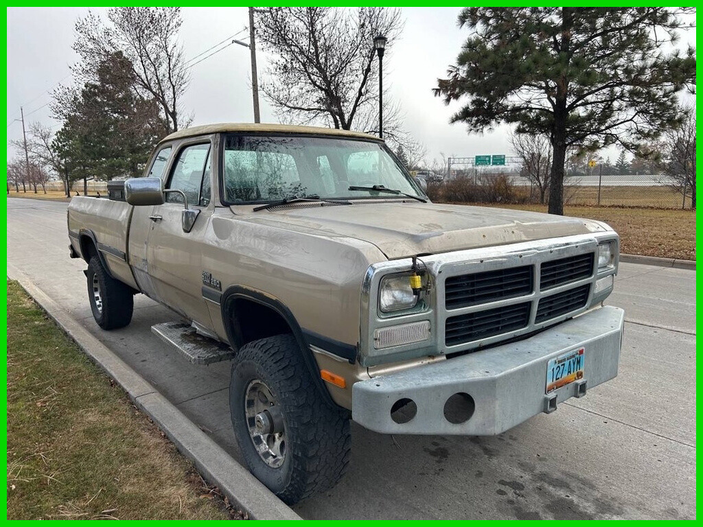 1992 Dodge RAM 250 Turbo 5.9L I6 12V - Classic Dodge Ram 2500 1992 for sale