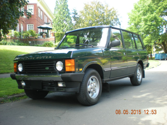 1993 Range Rover LWB 83K ORIGINAL Private Collection WORKING EAS NO ...