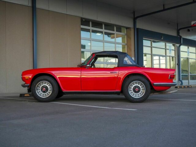 2.5L I6 4-Speed Red - Classic Triumph TR-6 1969 for sale