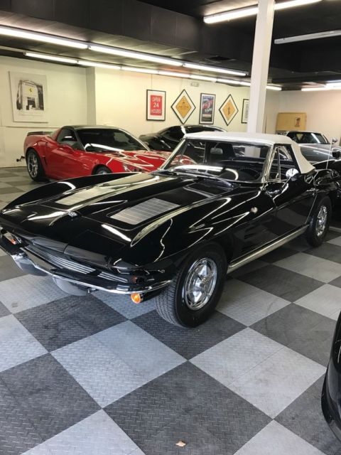 63 CORVETTE STINGRAY CONVERTIBLE 327 340 HP MANUAL - Classic Chevrolet ...