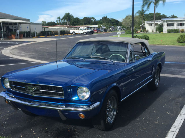 65 MUSTANG CONVERTIBLE NUMBERS MATCHING - Classic Ford Mustang 1965 for ...