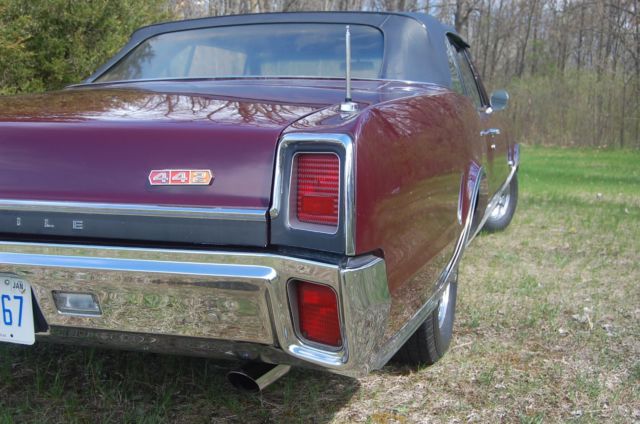 67 Oldsmobile 442 convertible - Classic Oldsmobile 442 1967 for sale