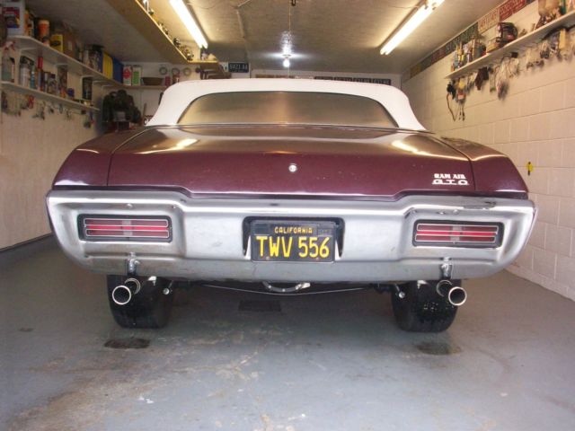 68 GTO 4-Speed Convertible - Classic Pontiac GTO 1968 for sale