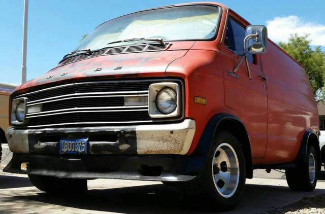 70s style Custom B200 Shorty Hilti Racing Theme Van - Classic Dodge Ram ...