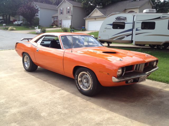 72 Cuda 360 - Classic Plymouth Barracuda 1972 for sale