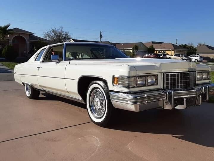76 Coupe DeVille with only 54,300 miles - Classic Cadillac DeVille 1976 ...