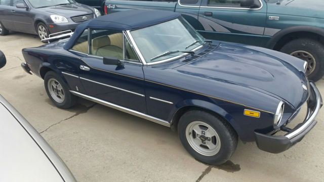 81 Fiat Spider - Classic Fiat SPIDER 1981 for sale