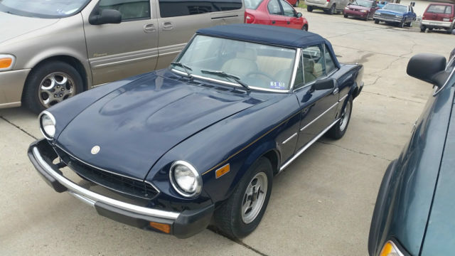 81 Fiat Spider - Classic Fiat SPIDER 1981 for sale
