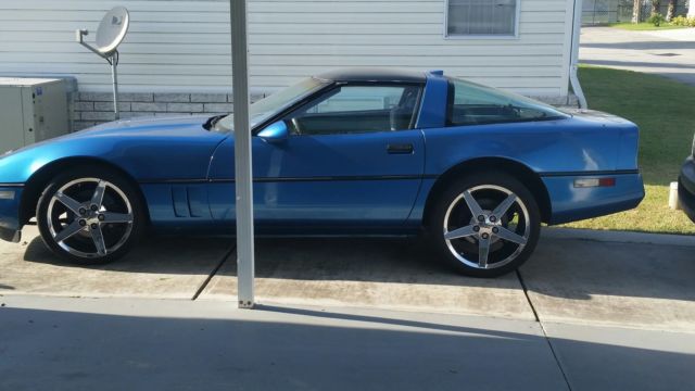 88 automatic targus blue - Classic Chevrolet Corvette 19880000 for sale