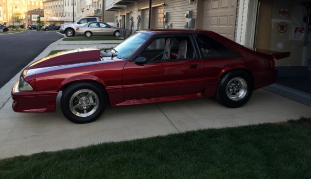 89 Mustang GT 427 Bennett Racing X Motor, New Paint Nice Car - Classic ...