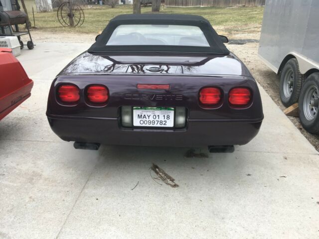 92 CORVETTE Convertible Only 15,300 miles! - Classic Chevrolet Corvette ...