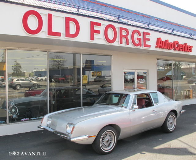 Avanti II 350 v8 automatic red leather LOW RESERVE - Classic Studebaker ...