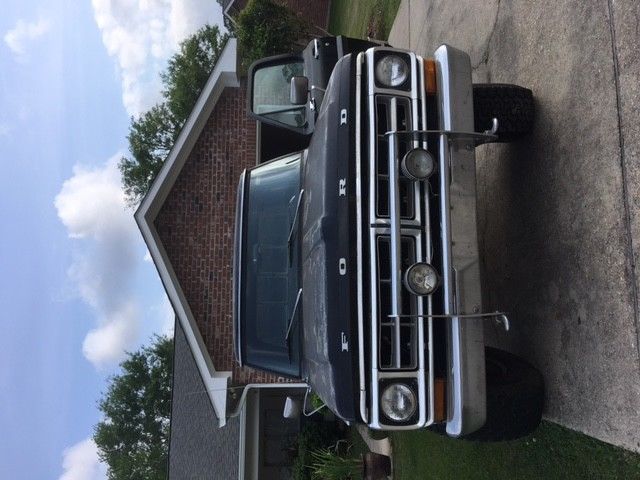 Black 2WD 1972 Ford Ranger XLT (F-250); Automatic; LWB; BUMP - Classic ...