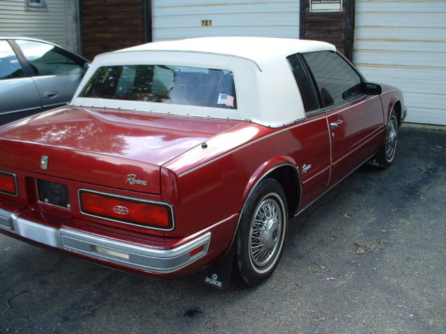 BUICK RIVIERA, 1987, NO RESERVE - Classic Buick Riviera 1987 for sale