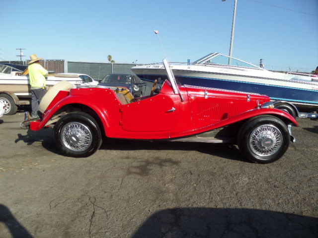 C 1956 MG TD Kit Car with 1993 Volkswagen Engine NO RESERVE - Classic ...