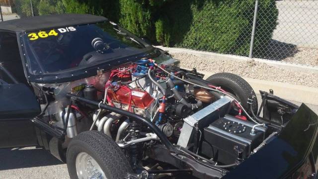 C-4 Convertible Drag Car - Classic Chevrolet Corvette 1985 for sale