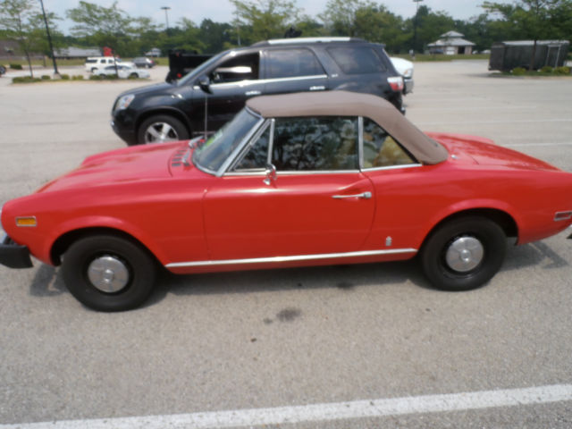 Cherry Red - Classic Fiat Other 1976 for sale
