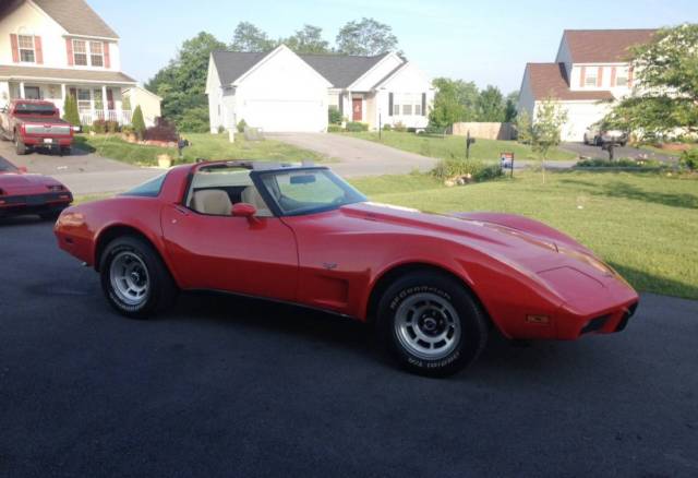 Classic Red C3 Corvette - Classic Chevrolet Corvette 1979 for sale
