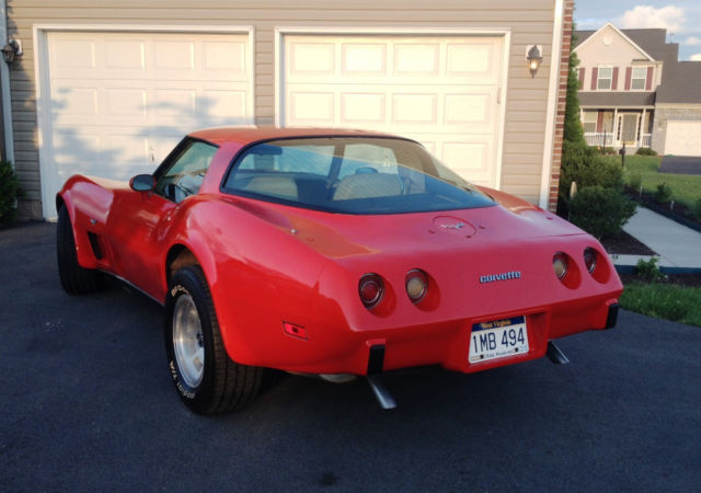 Classic Red C3 Corvette - Classic Chevrolet Corvette 1979 for sale