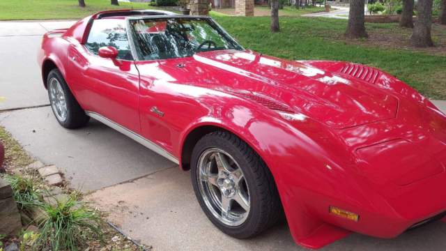 Classic RED Corvette!! - Classic Chevrolet Corvette 1976 for sale