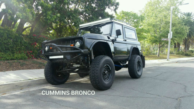 CUMMINS ONE TON LONGTRAVEL LUXURY BRONCO!! - Classic Ford Bronco 1971 ...