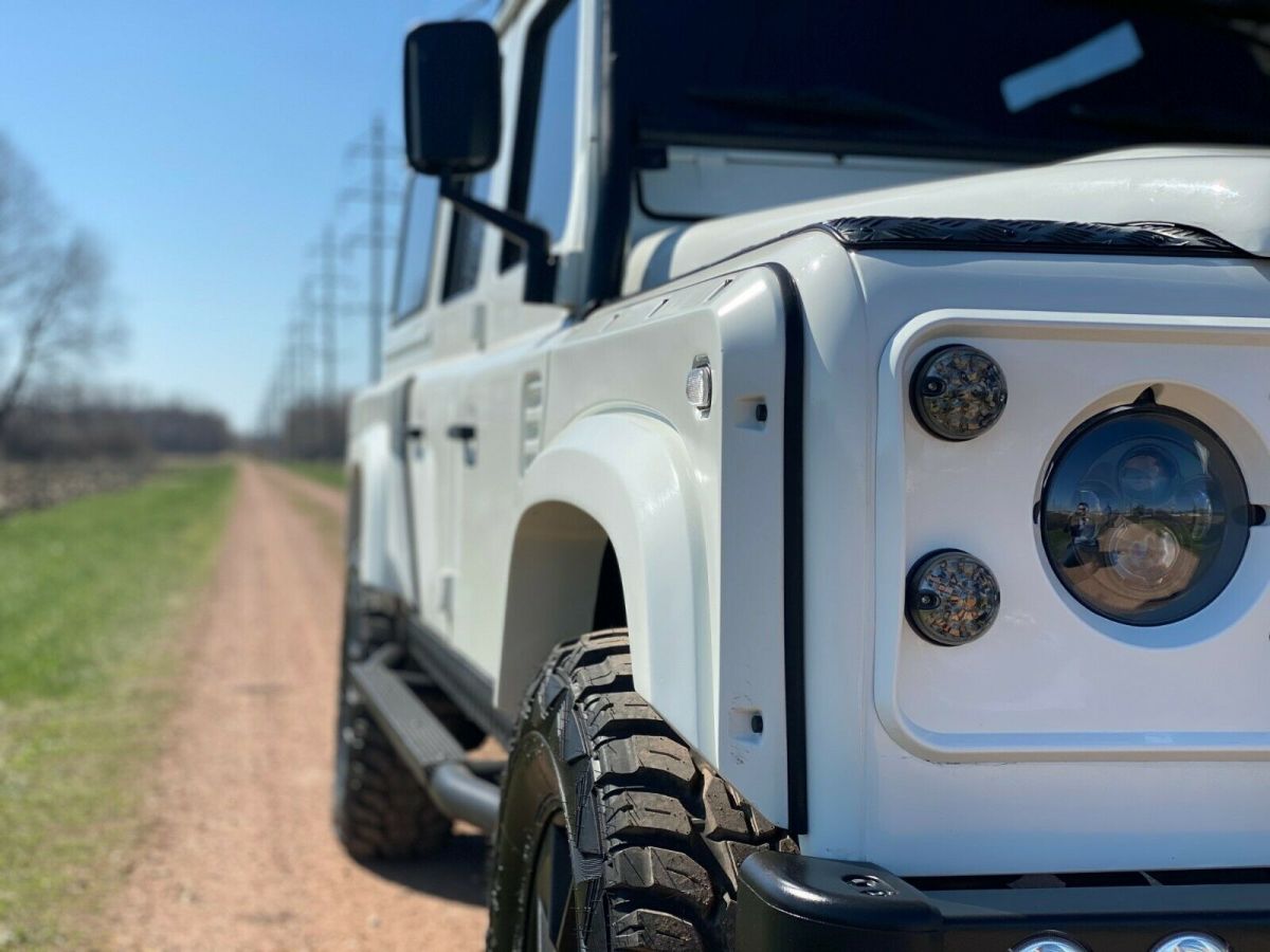 Custom Land Rover Defender 110 V8 Automatic - Classic Land Rover ...