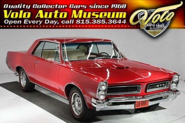 Factory a/c, red GTO. California car. - Classic Pontiac GTO 1965 for sale