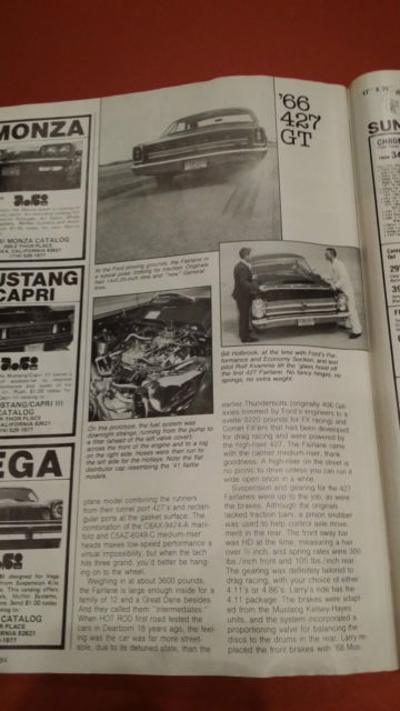 Ford Fairlane 427 - Classic Ford Fairlane 1966 for sale