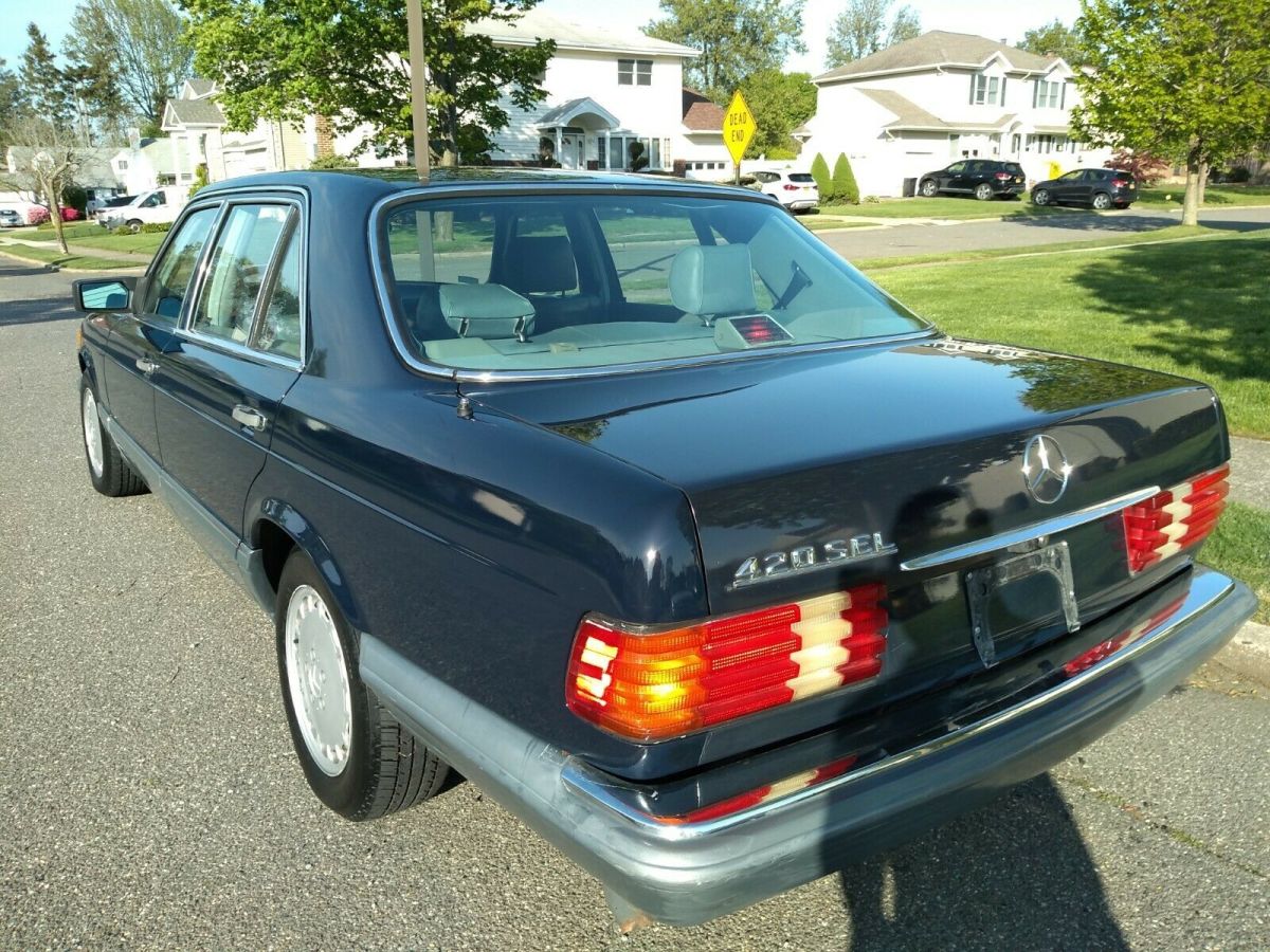 GORGEOUS LOW 86K MILES 420 SEL 560 SEL W126 1987 RARE - Classic ...