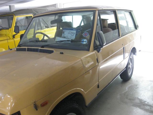 Land Rover Range Rover 2 DOOR - Classic Land Rover Range Rover 1980 for ...