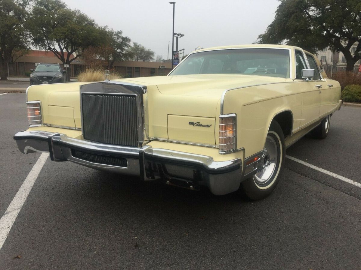Low Mileage West Texas Car - Classic Lincoln Continental 1977 for sale