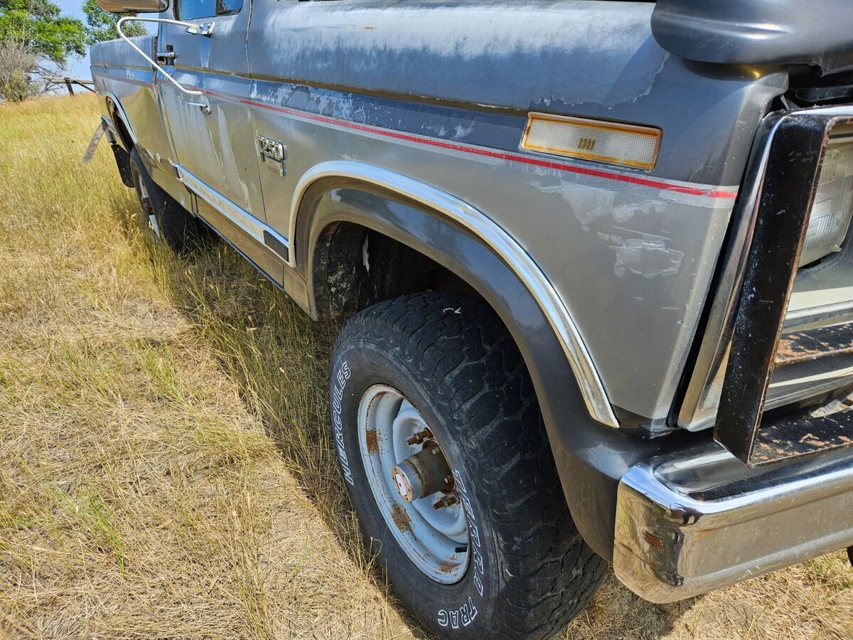 Manual trans - 4x4 6.9L diesel - Classic Ford F-250 1986 for sale