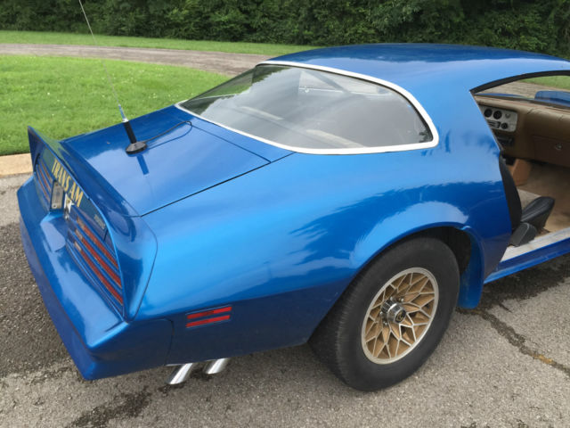 Martinique Blue 4 Speed - Classic Pontiac Trans Am 1977 for sale