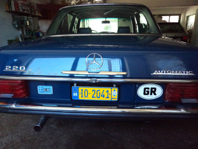 Mercedes-Benz 220 Automatic - Classic Mercedes-Benz 200-Series 1971 for ...