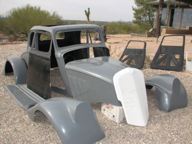 New Fibreglass Body - Classic Willys Model 77 1933 for sale