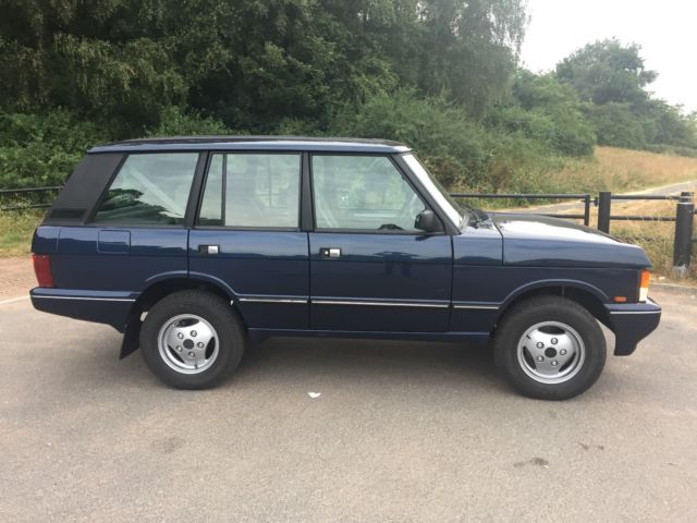Range Rover Classic 1993 EFI-a Plymouth Blue metallic CONCOURSE!! LOOK ...