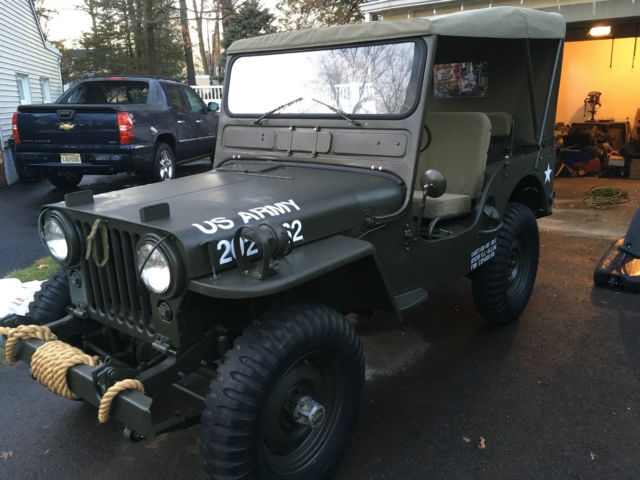 Rebuilt 1951 M38 - Classic Willys M38 1951 for sale