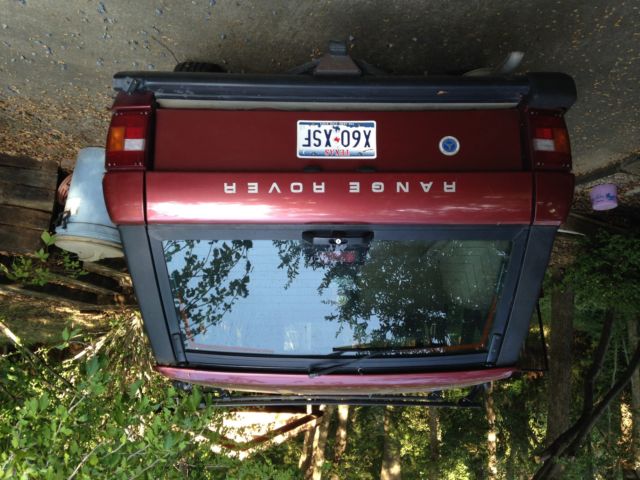 red 1991 range rover - Classic Land Rover Range Rover 1991 for sale