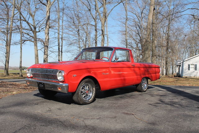 Red Ranchero Pick Up 1 of 135 260 V8 4 speed #s matching A/C - Classic ...