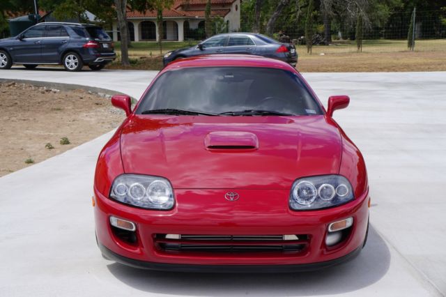 Renaissance Red, 18K miles, 6spd, built, immaculate - Classic Toyota ...