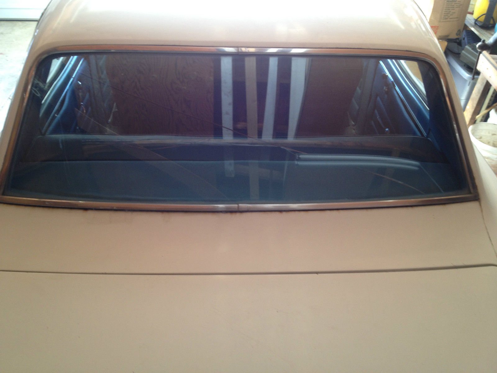 Reserved lowered!! White, 4 door, new interior - Classic Chevrolet ...