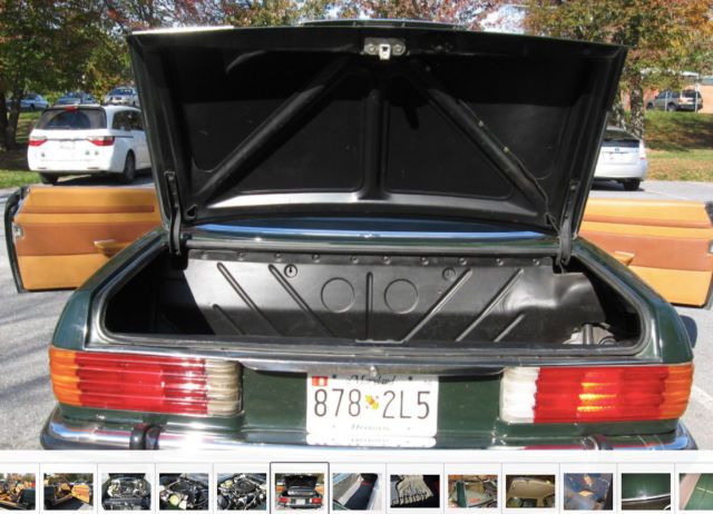 Stunning 1972 350 SL Convertible w/ Hard top (R107 4.5L Engine ...