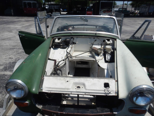 Unfinished Race Car Project - Classic Austin Healey Sprite 1967 for sale