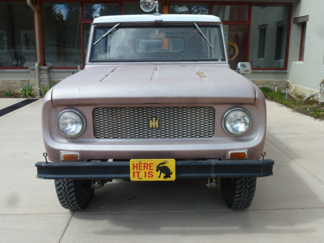 Where i-17 and i-40 meet. An original '65 Scout 80 - Classic ...